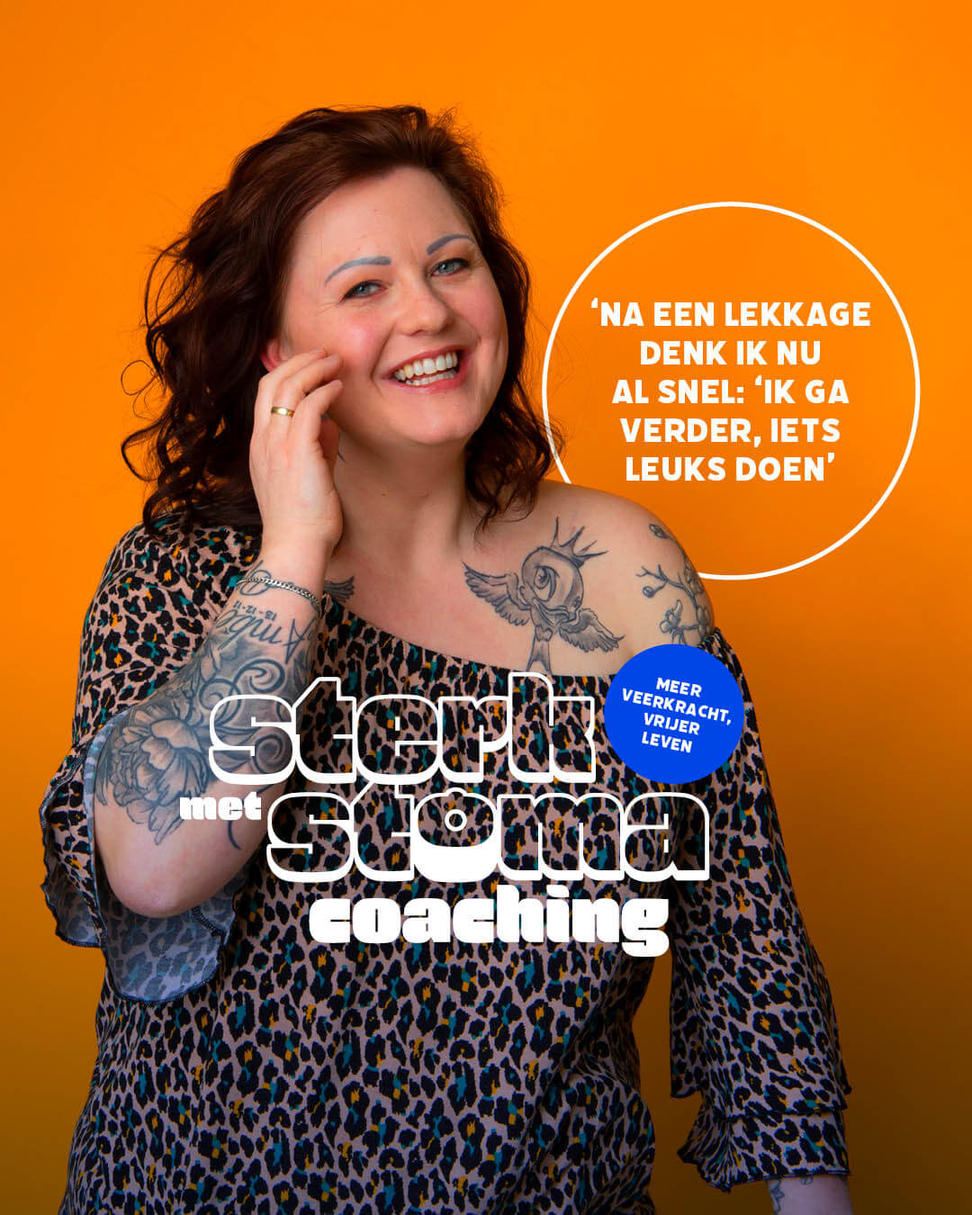 'Na een lekkage denk ik nu al snel: 'ik ga verder, iets leuks doen ...